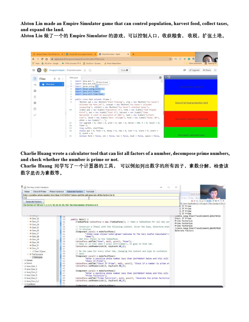 Showcase Day 2021 - EasyFunCoding